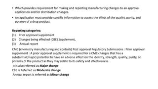 post approval regulatory affairs | PPTX