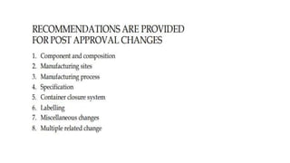 post approval regulatory affairs | PPTX