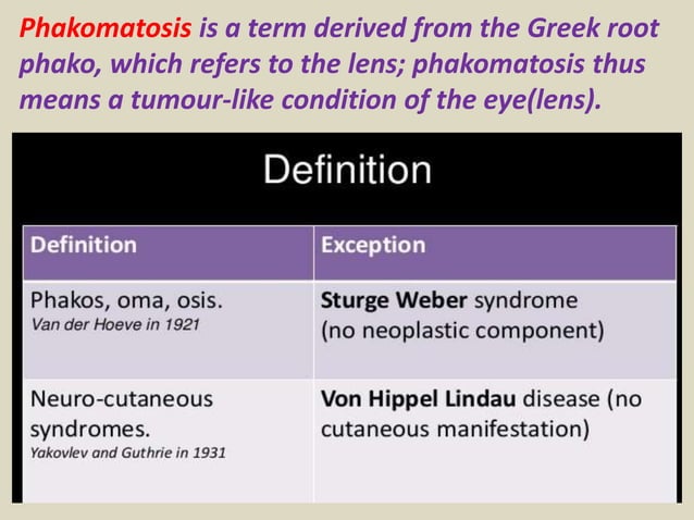 Presentation2, radiological imaging of phakomatosis. | PPTX