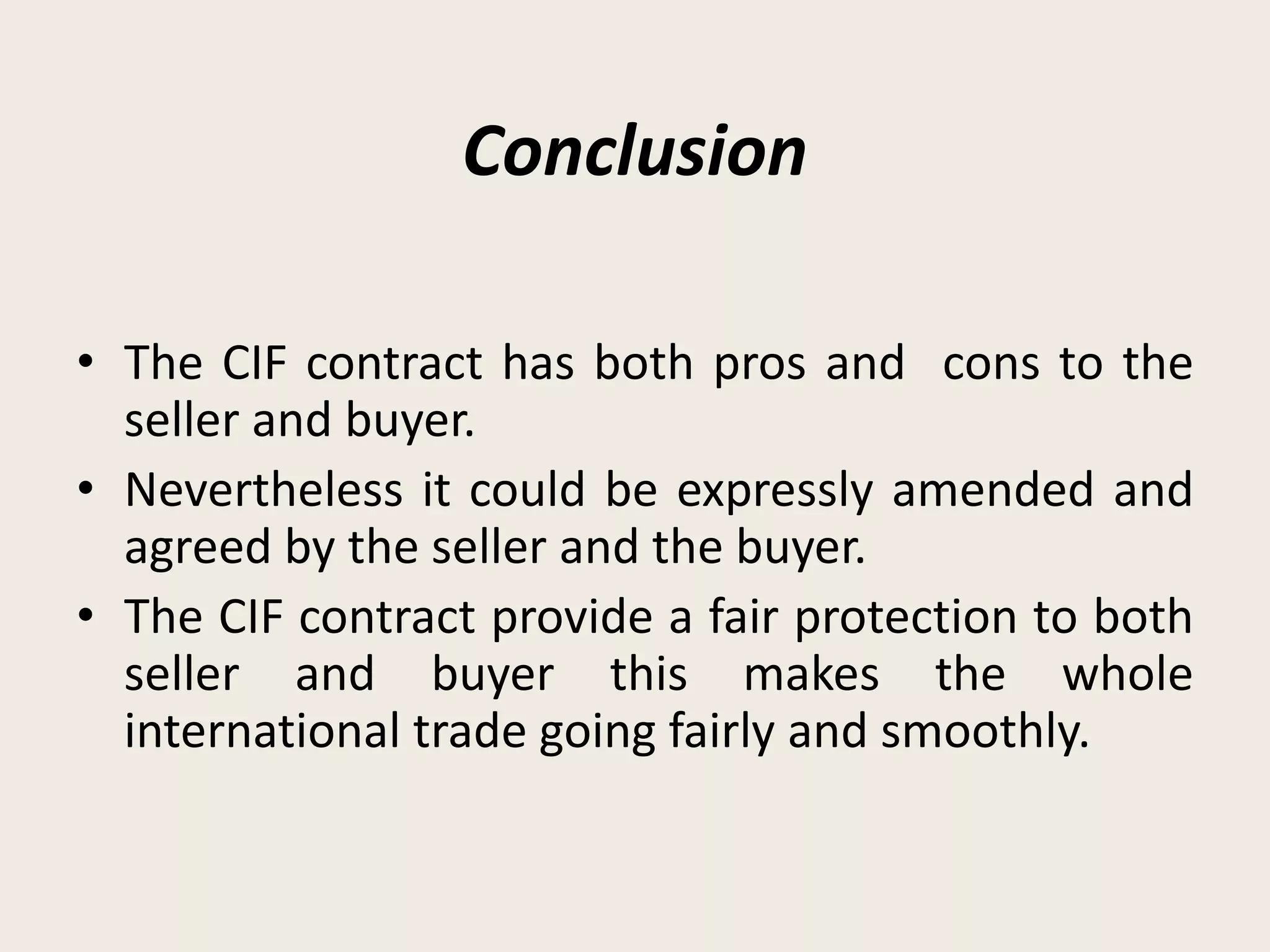 CIF presentation | PPTX