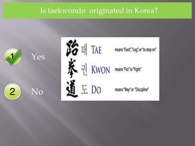 Presentation 2 rcp the taekwondo theme | PPT