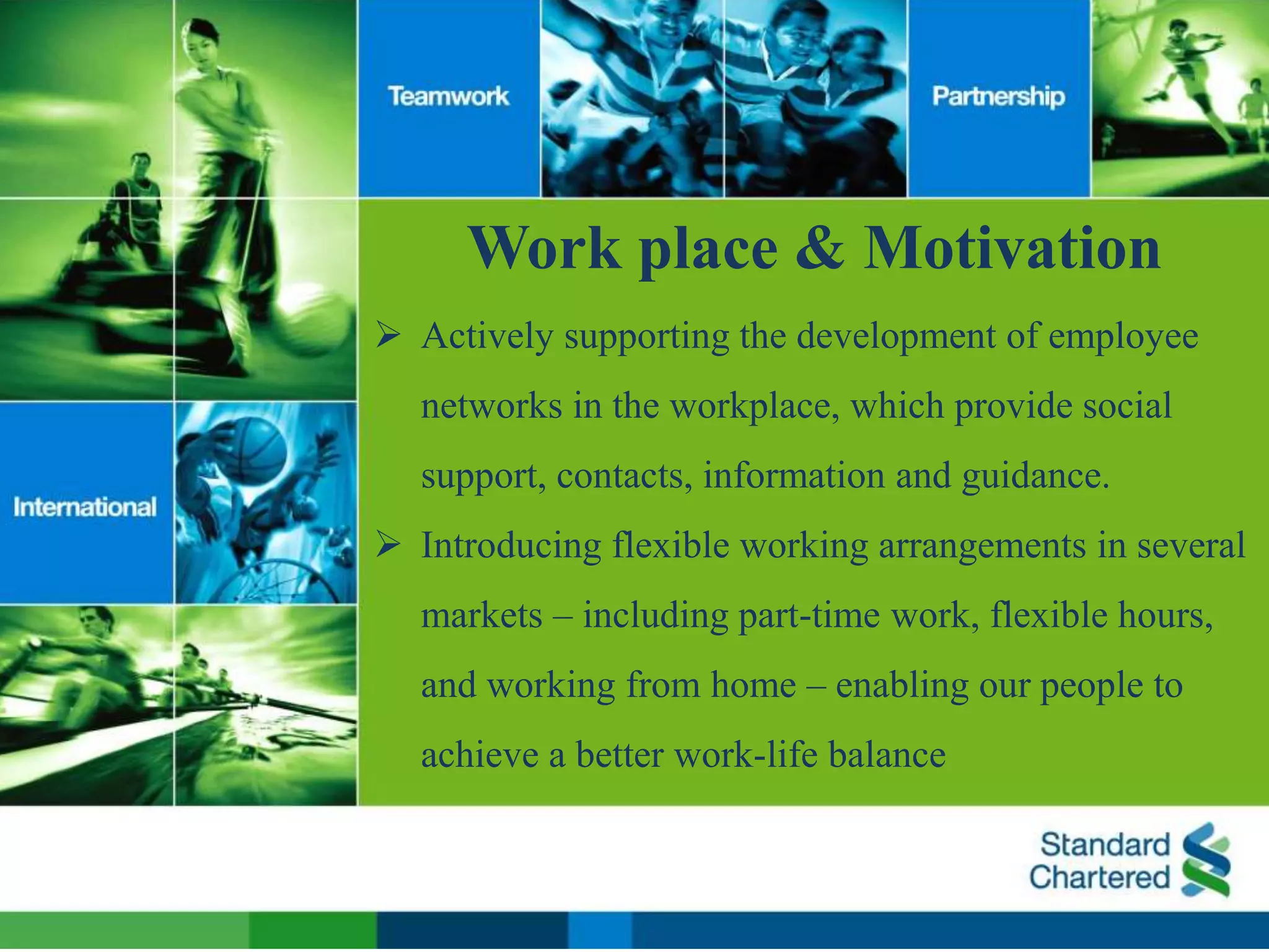 standard chartered bank Employees motivation by AARKS | PPTX