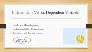 Presentation: Research Problem, Questions, Variables and Hypotheses | PPTX