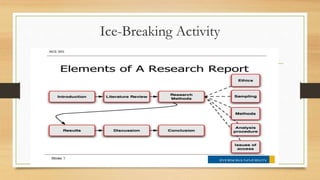 Presentation: Research Problem, Questions, Variables and Hypotheses | PPTX