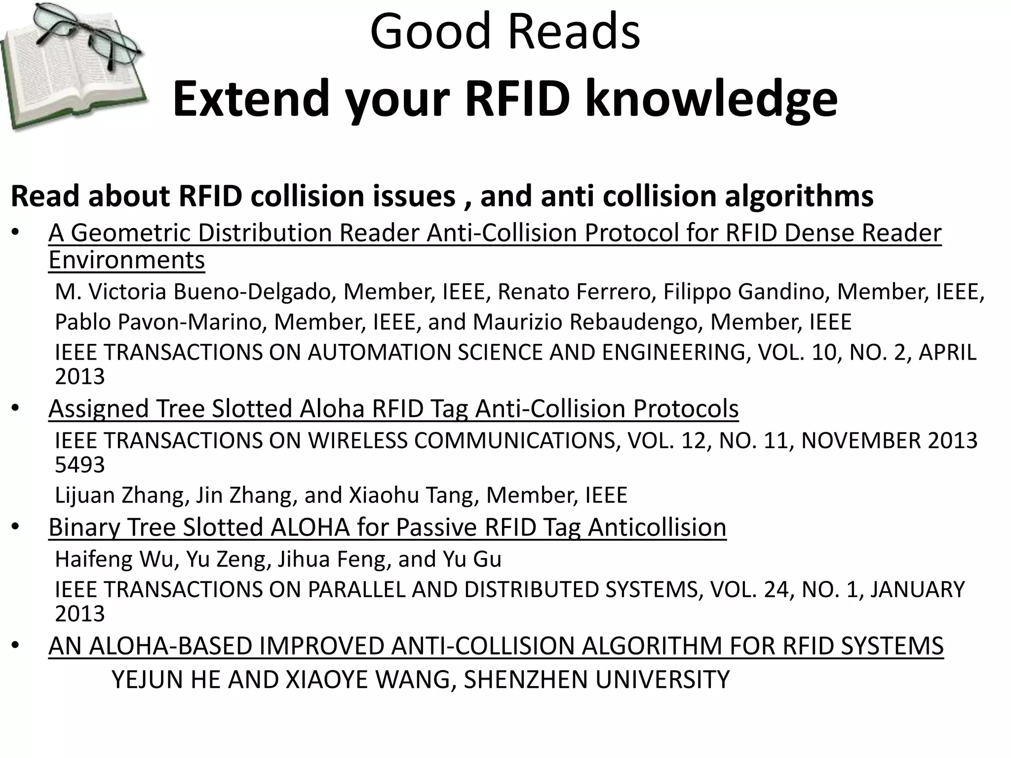 Presentation 2 rfid standards & protocols | PPTX