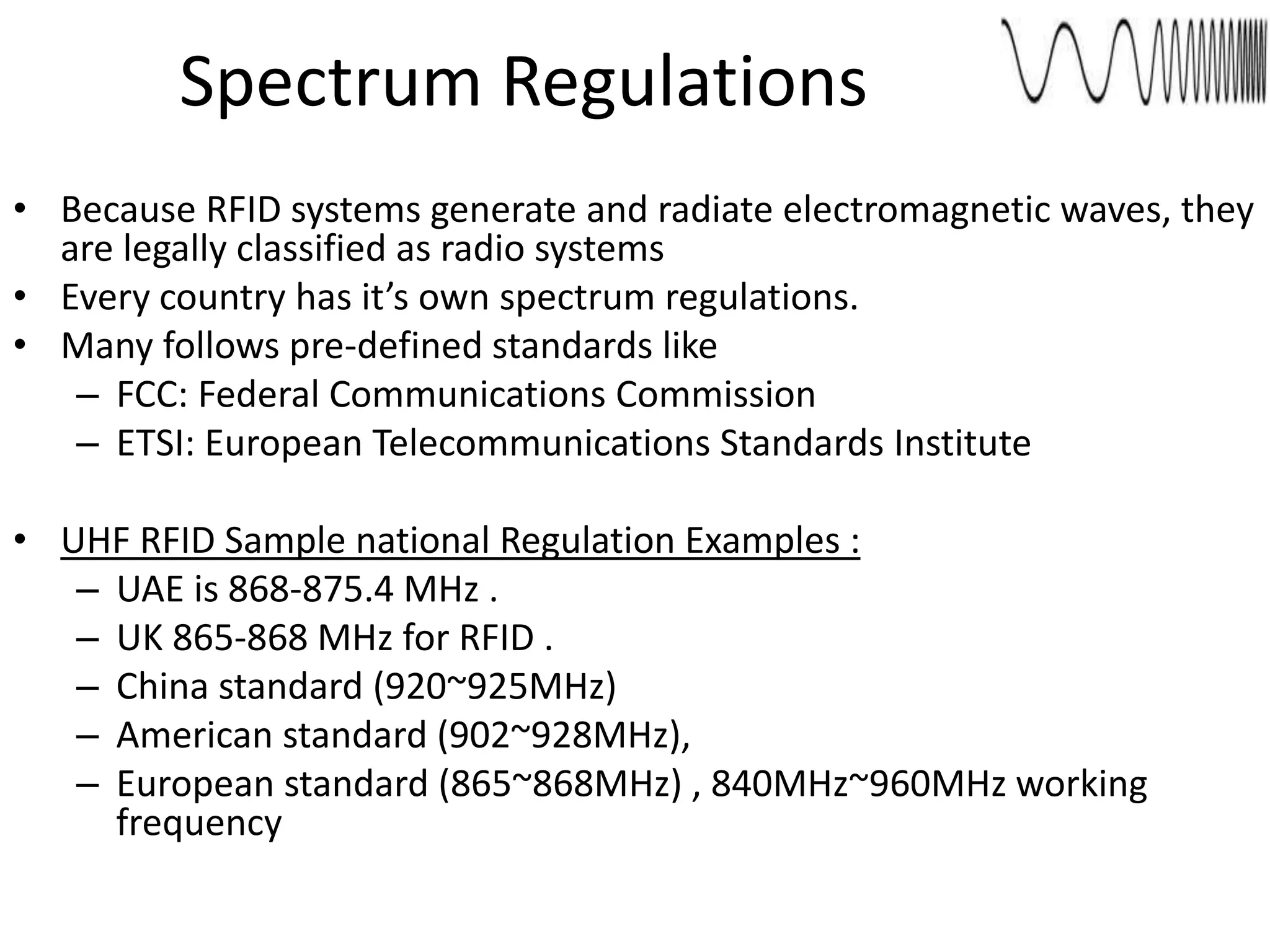 Presentation 2 rfid standards & protocols | PPTX