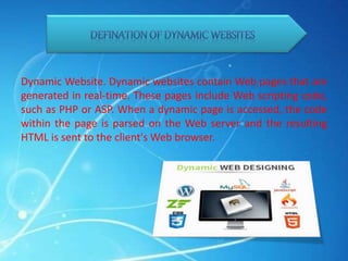 Presentation on web designing | PPT