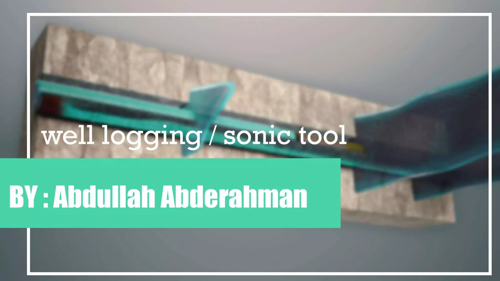 sonic log / Acoustic logging tools and its interpretation | PPTX