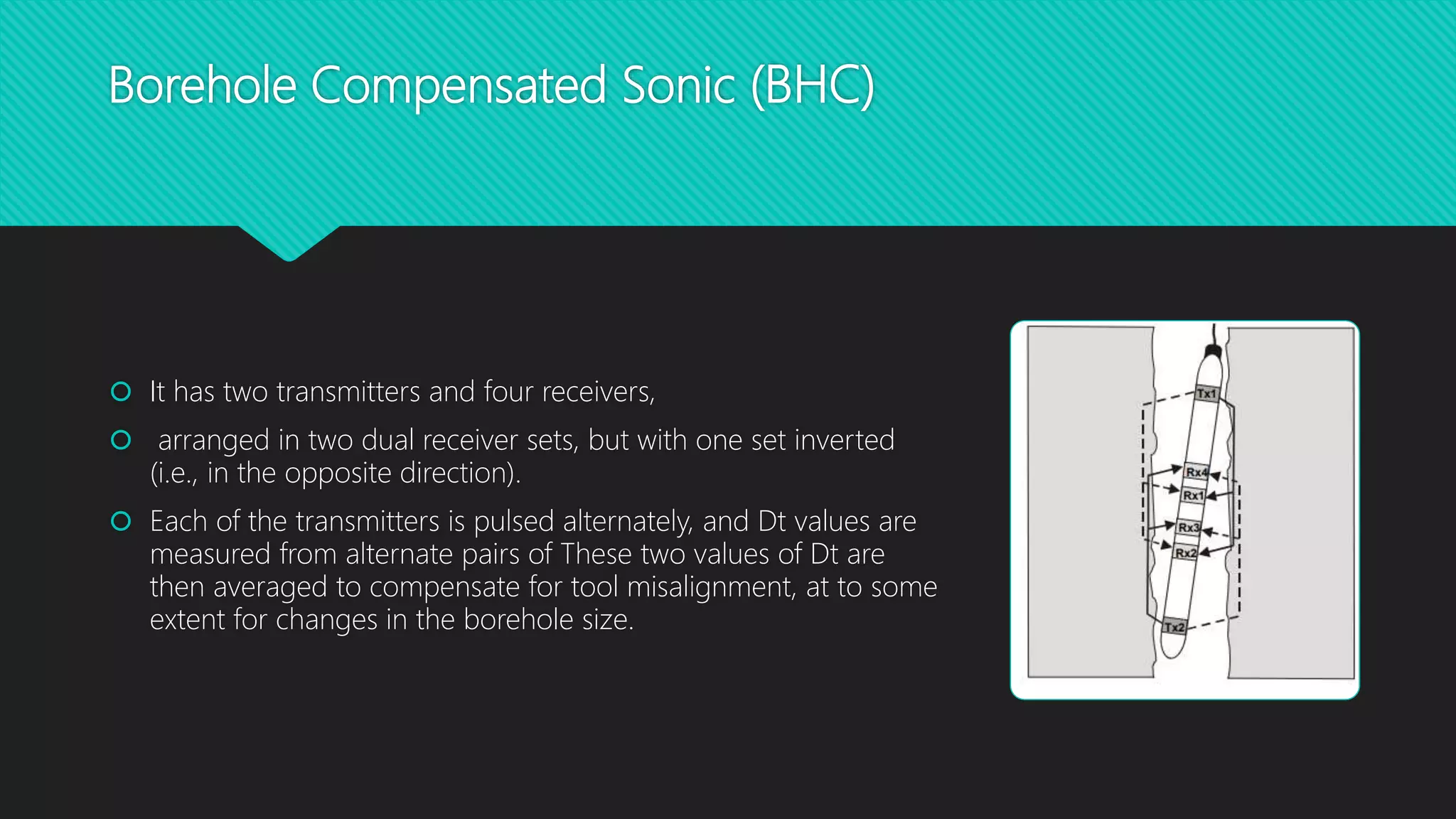 sonic log / Acoustic logging tools and its interpretation | PPTX