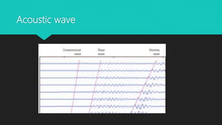 sonic log / Acoustic logging tools and its interpretation | PPTX