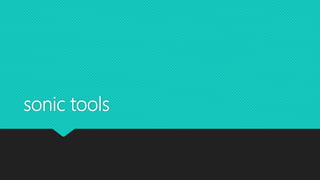 sonic log / Acoustic logging tools and its interpretation | PPTX