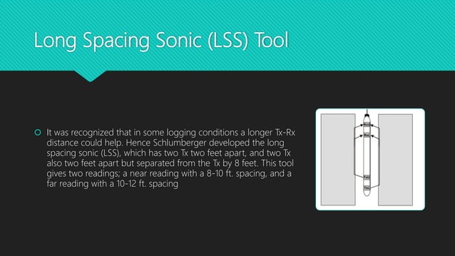 sonic log / Acoustic logging tools and its interpretation | PPTX