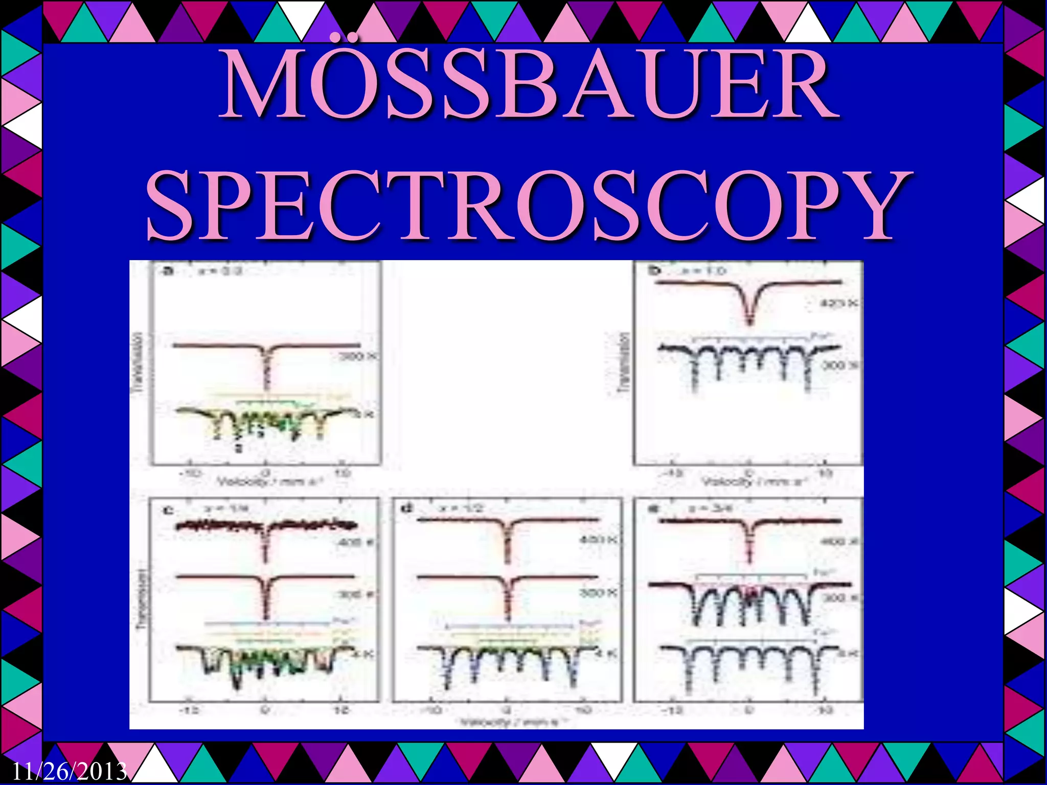 Moussbuaer Spectroscopy | PPTX