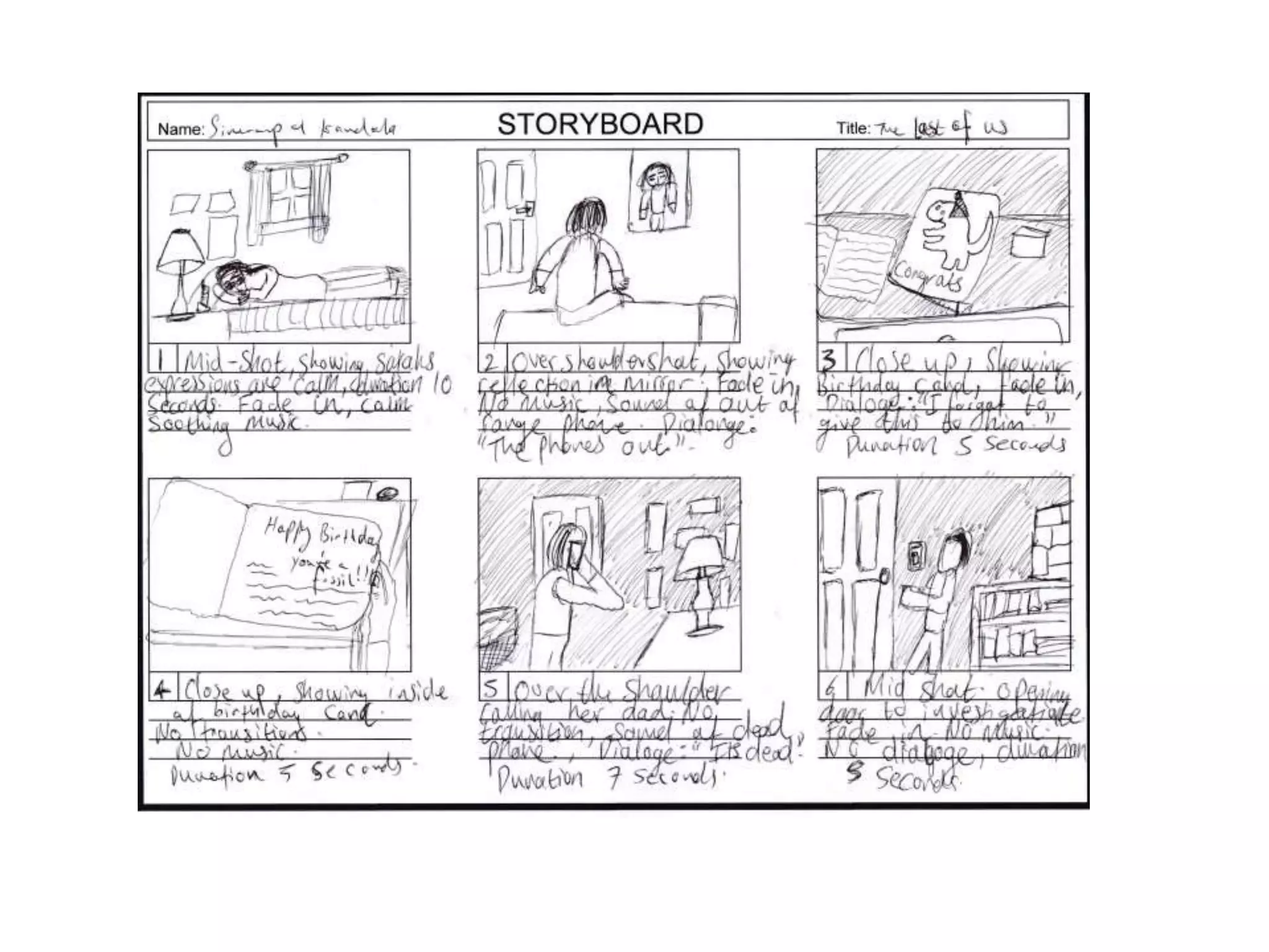Presentation2 story boards | PPTX
