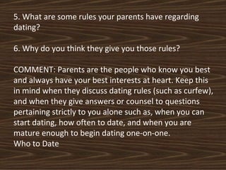 Presentation2 Teen Dating | PPT