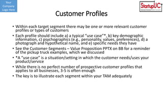 Presentation 2 Template - Customer Segments-Value Propositions ...