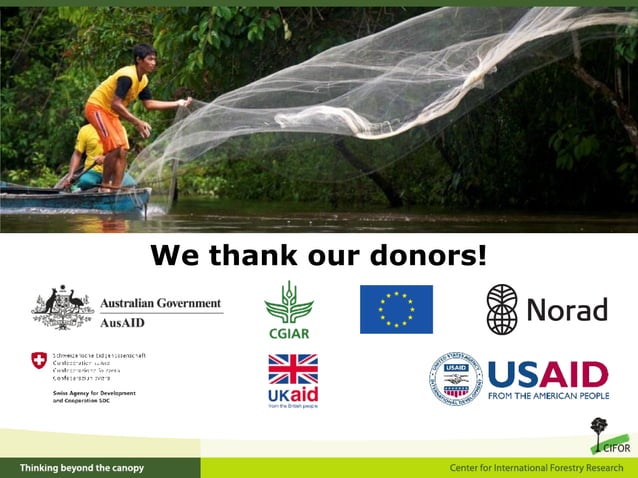 Preliminary findings of CIFOR study on REDD+ proponent challenges | PPT