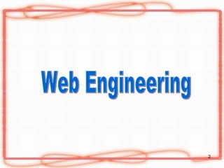 Web Engineering | PPT