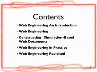 Web Engineering | PPT