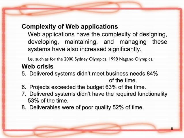 Web Engineering | PPT | Web Development | Internet