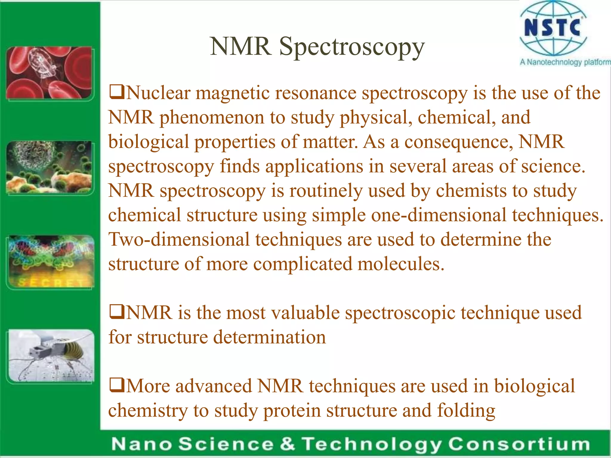 NMR Spectroscopy | PPTX