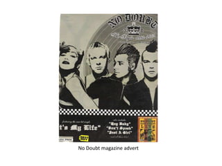 No Doubt Promotion | PPTX