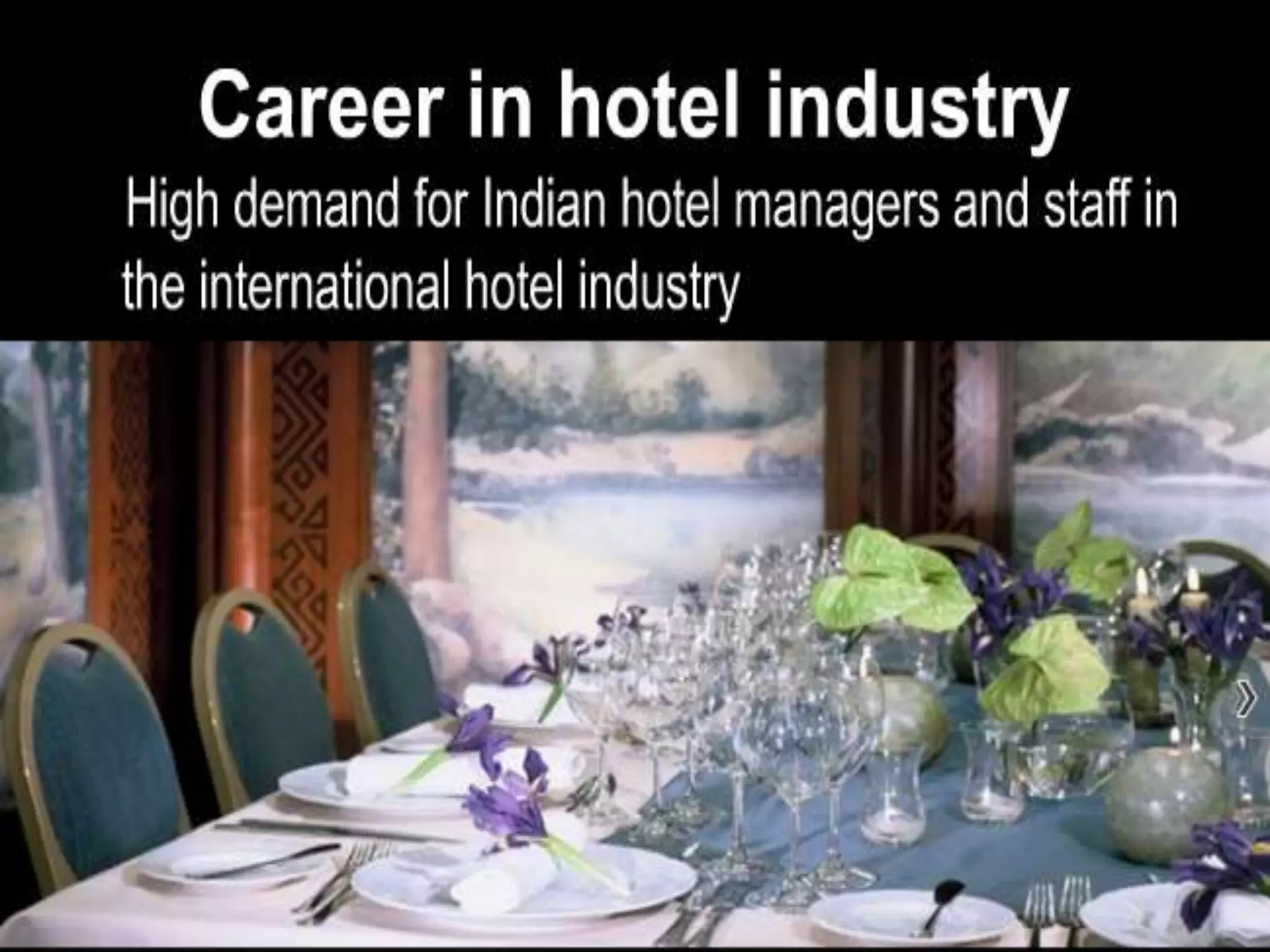 hospitality industry india | PPTX