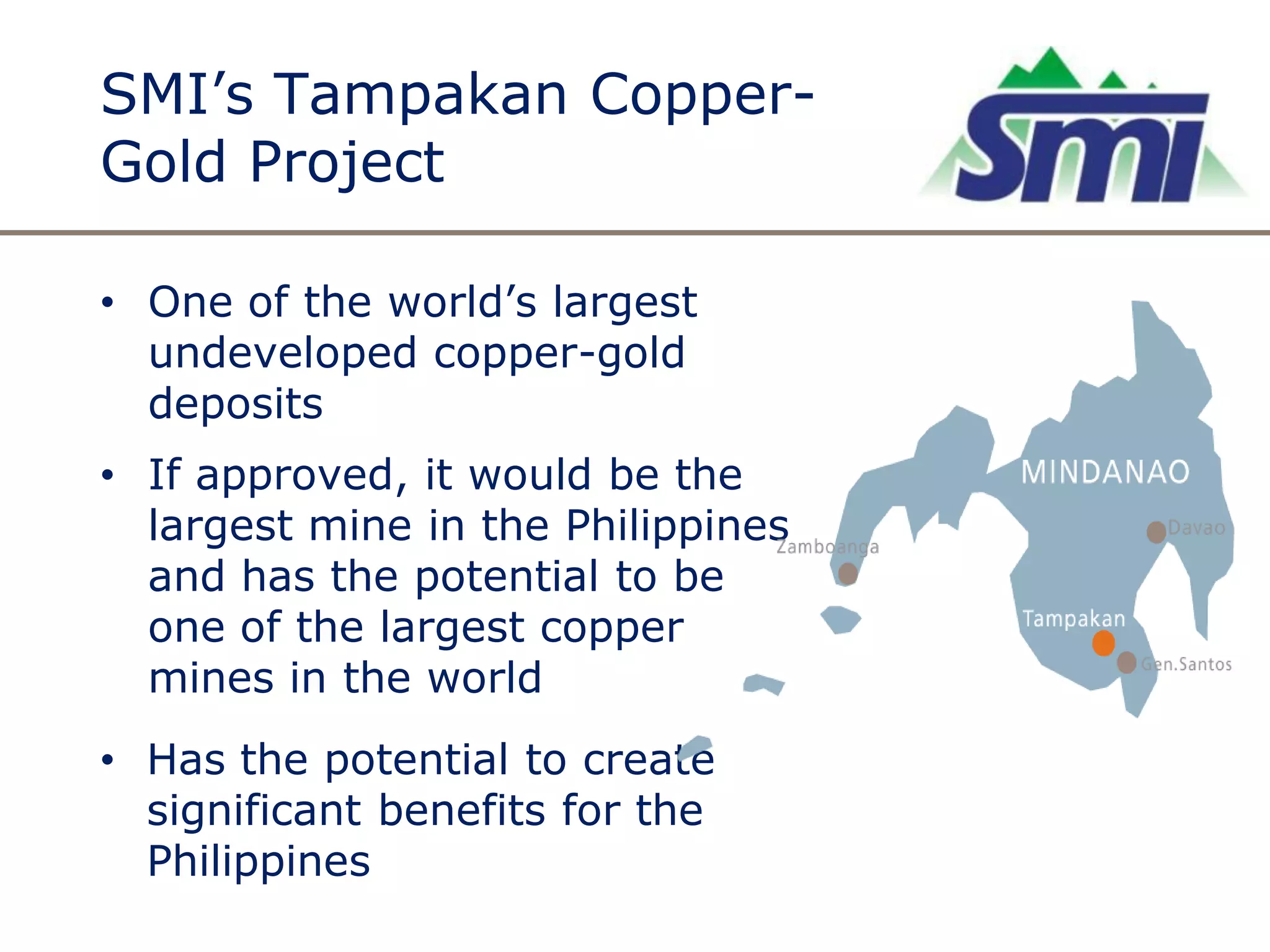 Tampakan Copper-Gold Project | PDF