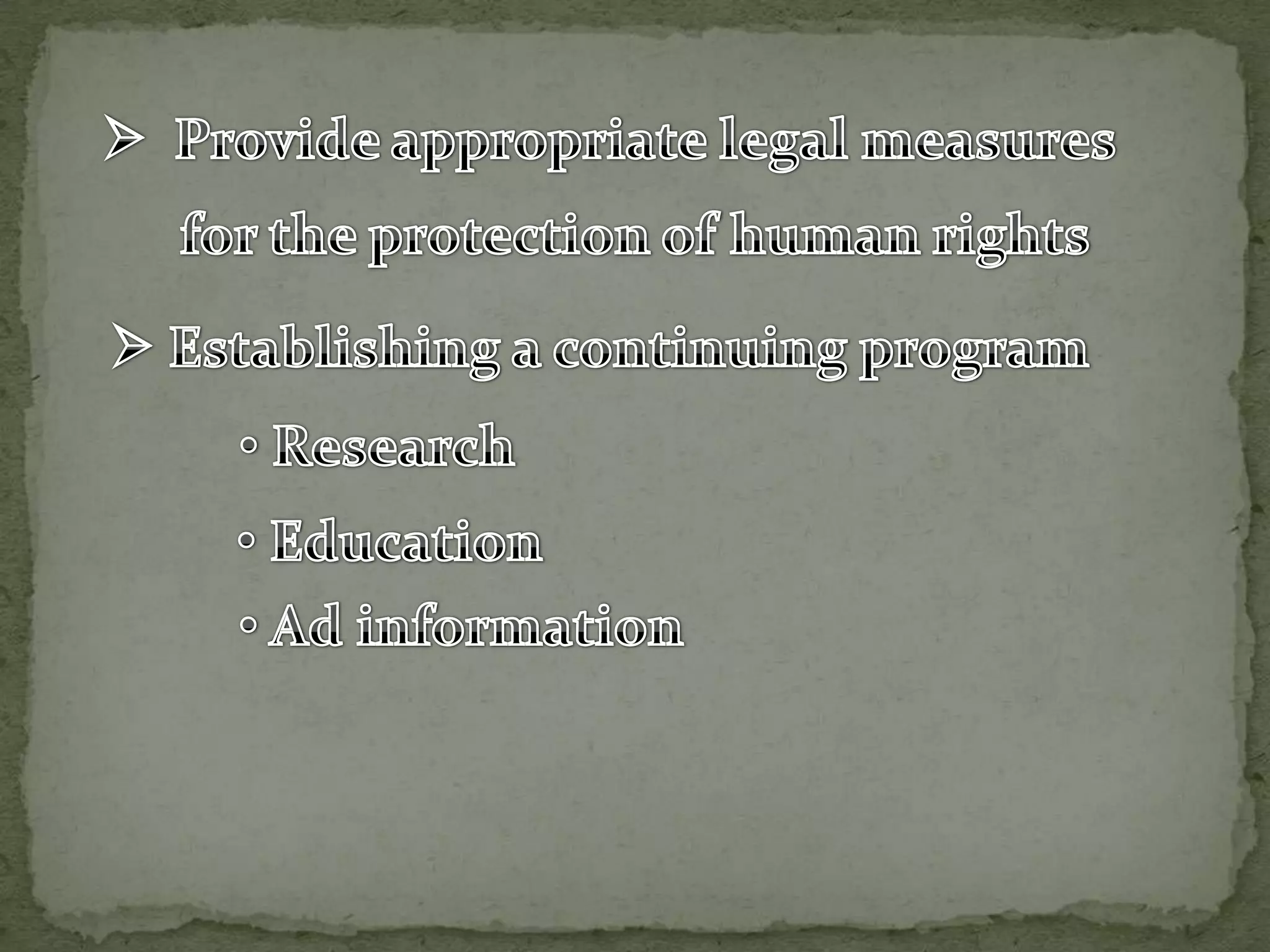 Article XIII (Social Justice and Human Rights) | PPTX