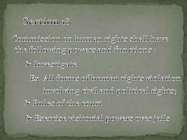 Article XIII (Social Justice and Human Rights) | PPTX