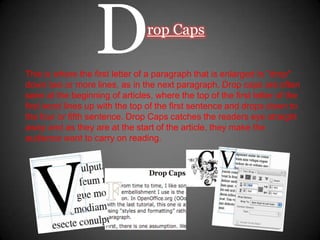 Typography Presentation | PPTX | Desktop Publishing | Computer Software ...