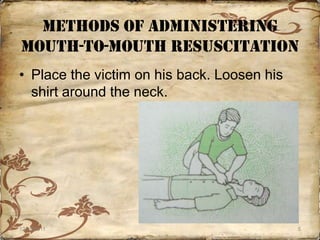 CPR - Artificial Resuscitation | PPT