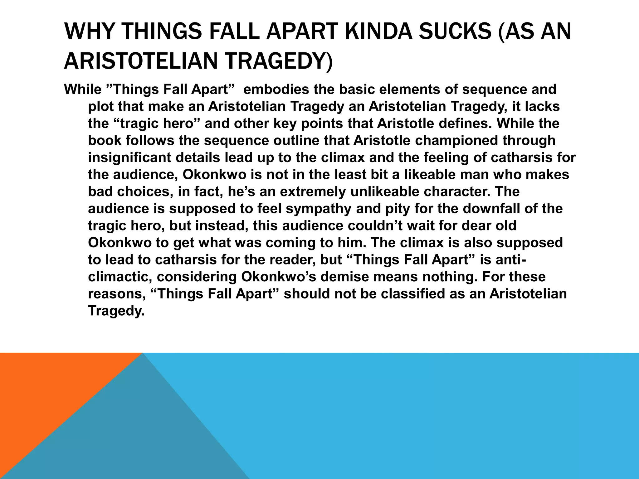 Aristotelian Tragedy | PPTX