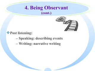 Listening Lesson Sequences | PPT