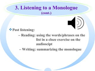Listening Lesson Sequences | PPT
