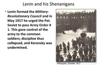 Background to the Russian Revolution | PPT