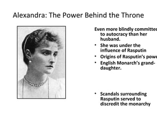 Background to the Russian Revolution | PPT