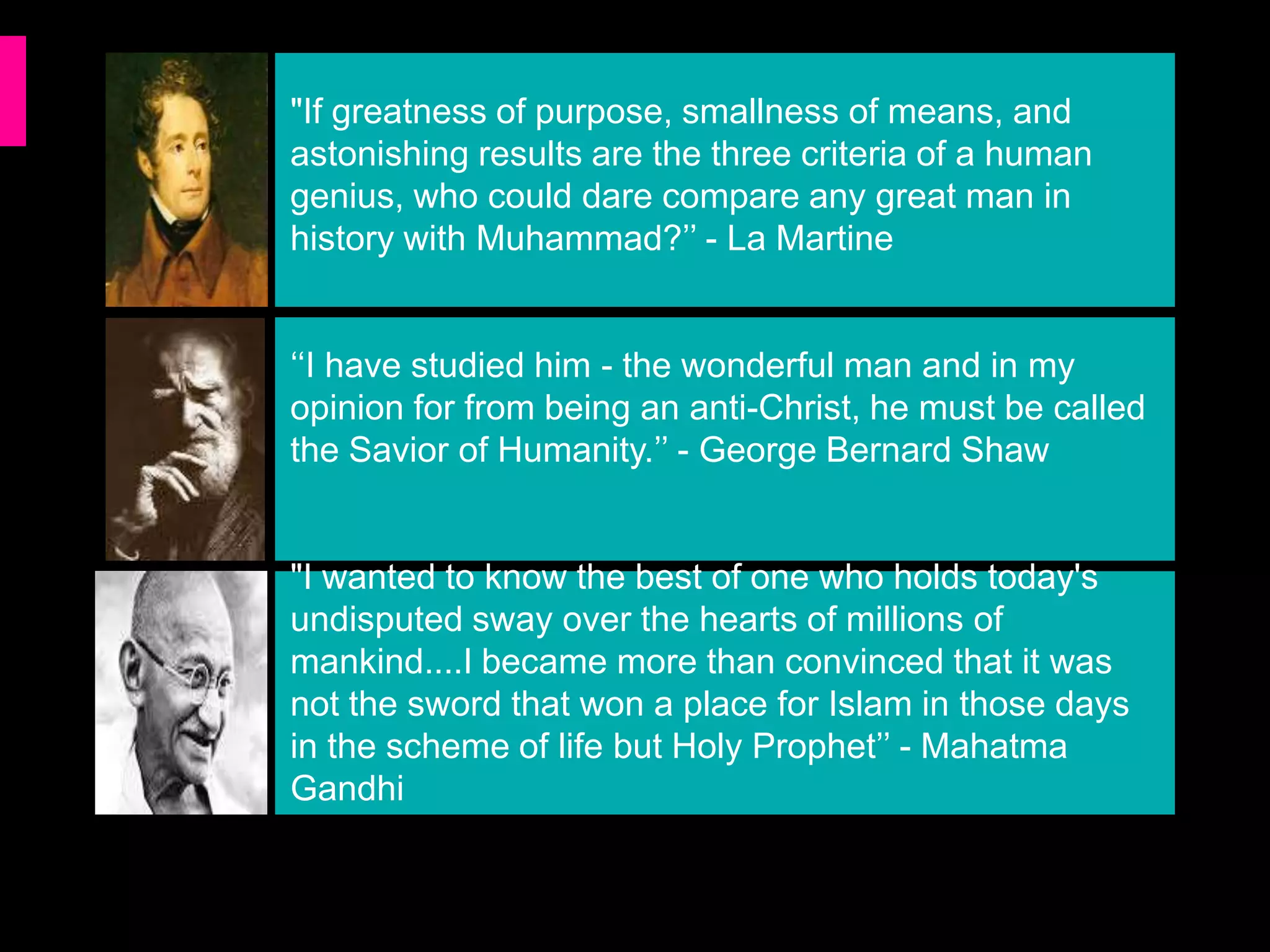 Life of Holy Prophet (pbuh) | PPTX