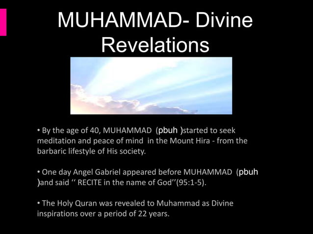 Life of Holy Prophet (pbuh) | PPTX