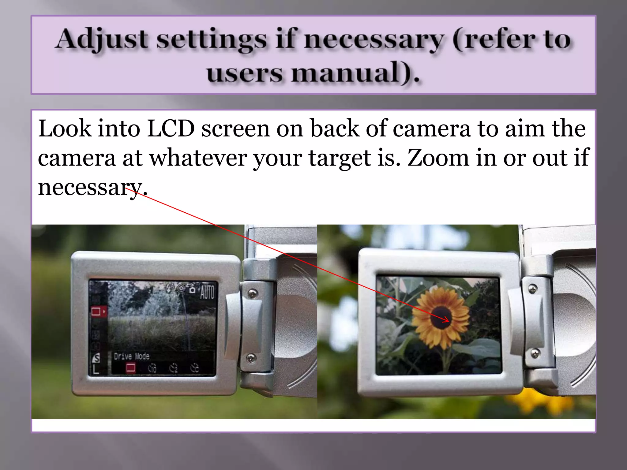 Presentation3 | PPTX | Cameras and Camcorders | Consumer Electronics