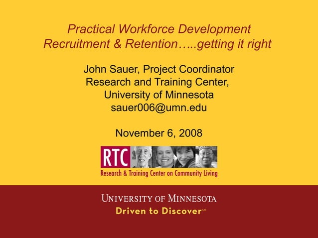 Orientation - Presentation 3 John Sauer MSW and M Ed Institute on ...