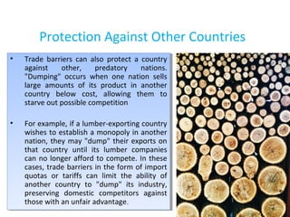 arguments why nations impose trade restrictions | PPT