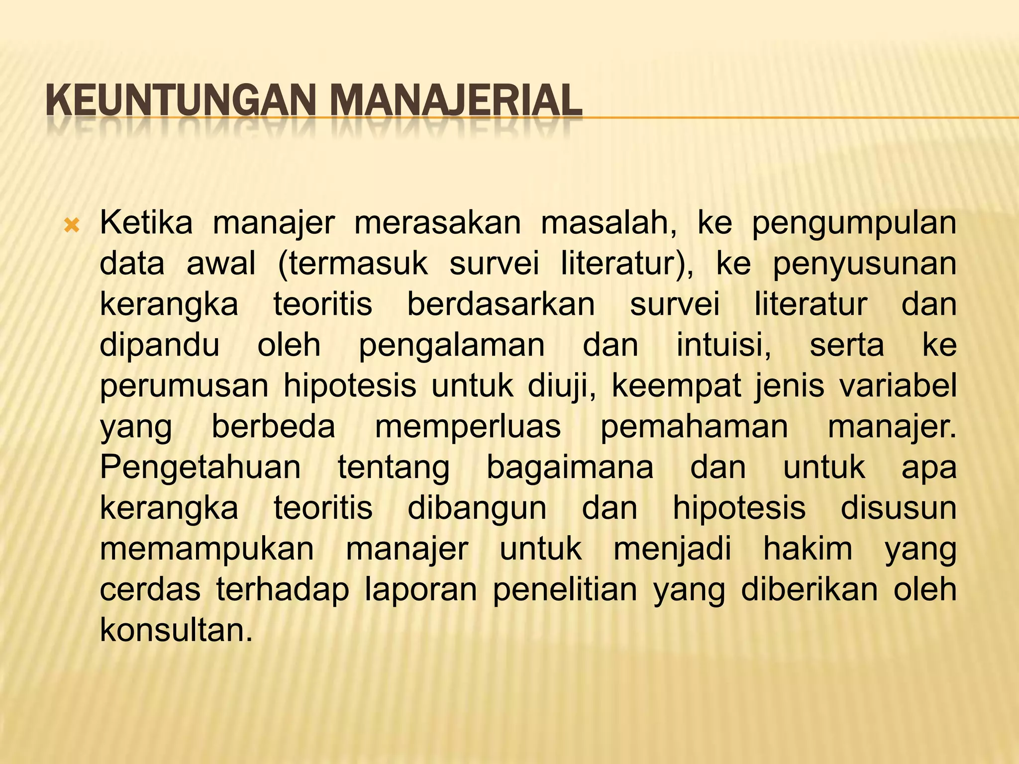METODE PENELITIAN Proses Penelitian Langkah 4 dan 5 : Kerangka Teoritis ...