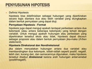 METODE PENELITIAN Proses Penelitian Langkah 4 dan 5 : Kerangka Teoritis ...