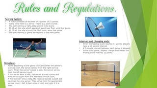 Badminton | PPTX