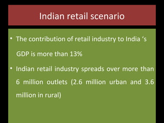 Retail presentation | PPT