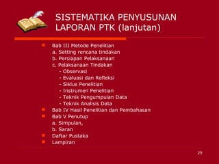 PTK penelitian tindakan kelas | PPT