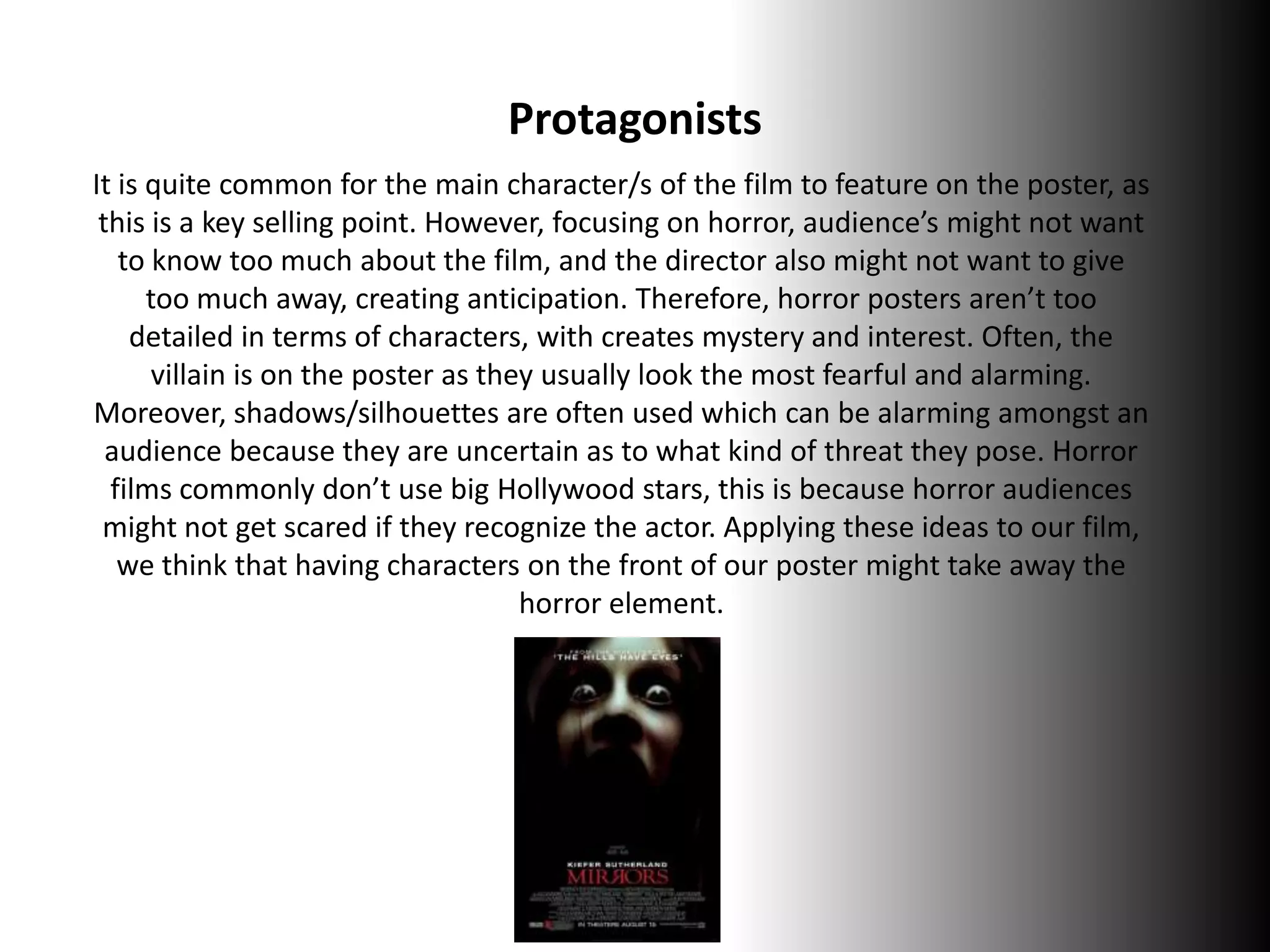 Film Poster Connotations | PPTX