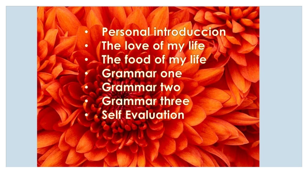 My first term at English IV