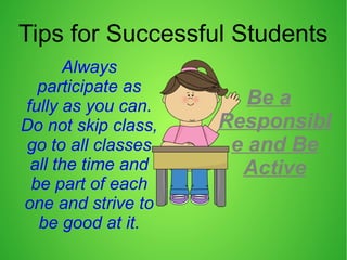 Tips for Successful Students | PPT